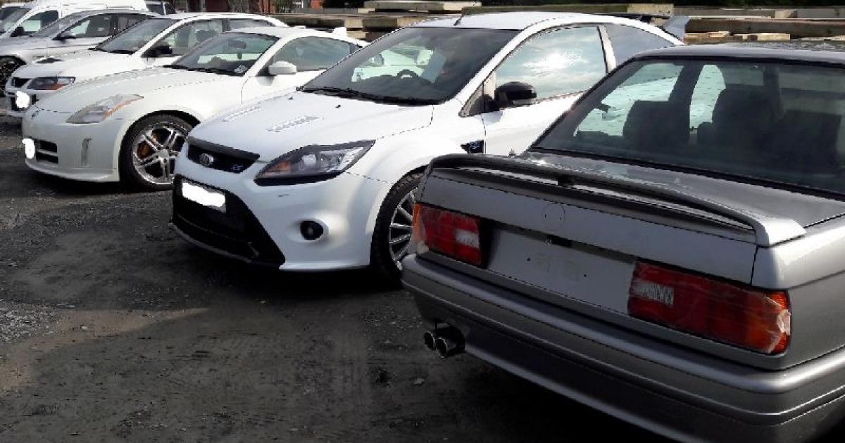 14 high-end vehicles seized during 'Operation Venetic' in Newry - Photo ...