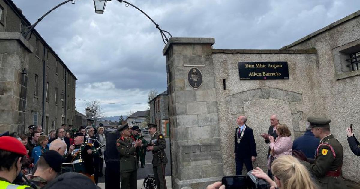 100th anniversary of the handover of Aiken Military Barracks - Photo 1 ...