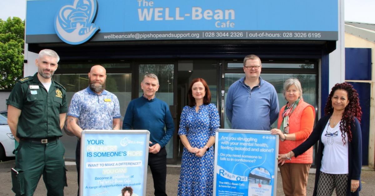 Mental Health Champion visits The WELL-Bean Cafe in Newry - Photo 1 of ...