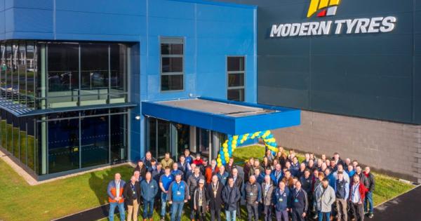 Modern Tyres Cut the ribbon on new £5.5 million manufacturing facility ...