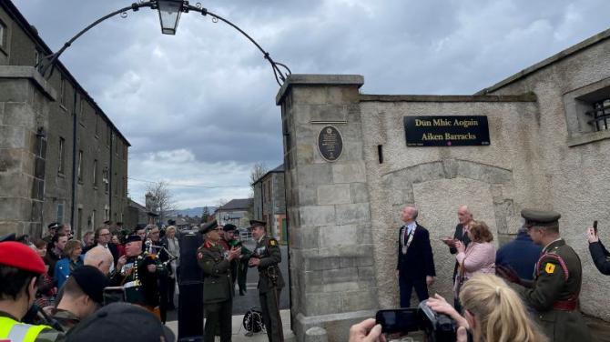 100th anniversary of the handover of Aiken Military Barracks - Photo 1 ...