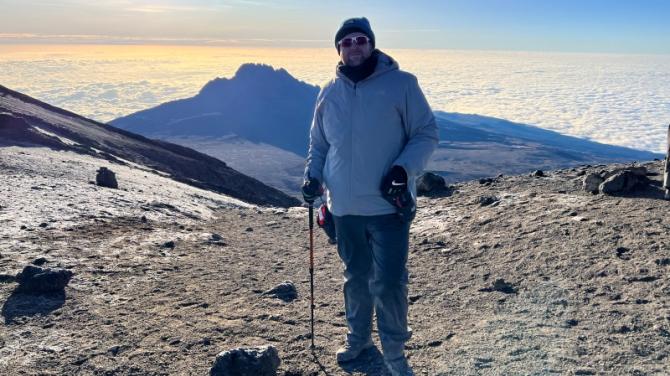 Cormac Duffy conquers Kilimanjaro in aid of PIPS - Photo 1 of 1 - Alpha ...