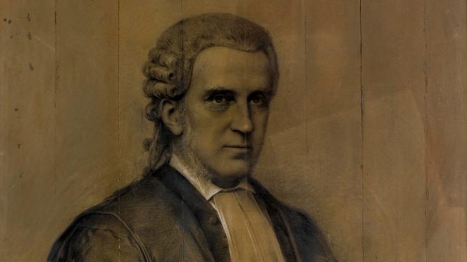 Portrait of Lord Russell of Killowen goes on display at Newry and ...