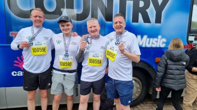 Ulsterbus men go round the relay in aid of Ryan - Photo 1 of 1 - Alpha ...
