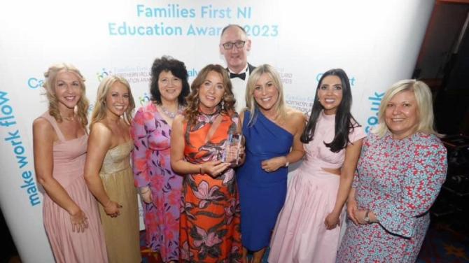 New-Bridge College rewarded for putting 'Families First' - Photo 1 of 1 ...
