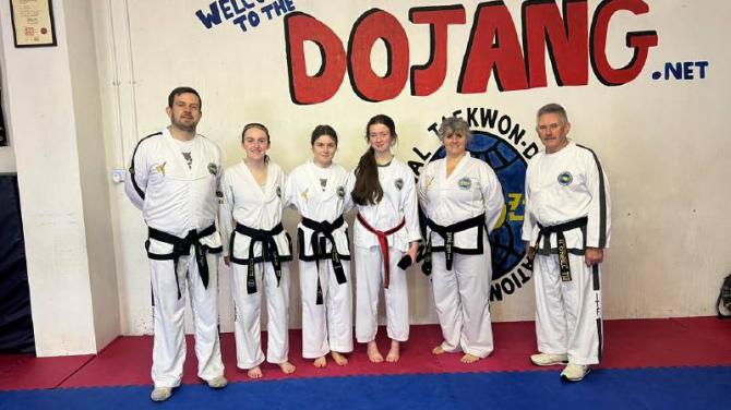 Fegan school belt out black belt standard students once more - Photo 1 ...