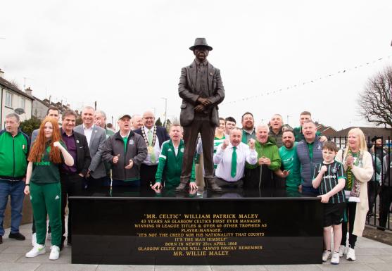 Willie Maley statue unveiling in Newry - Photo 1 of 16 - Alpha ...